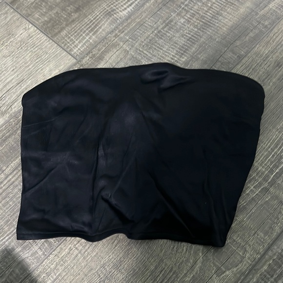 Zara | Tops | Zara Black M Tube Top | Poshmark